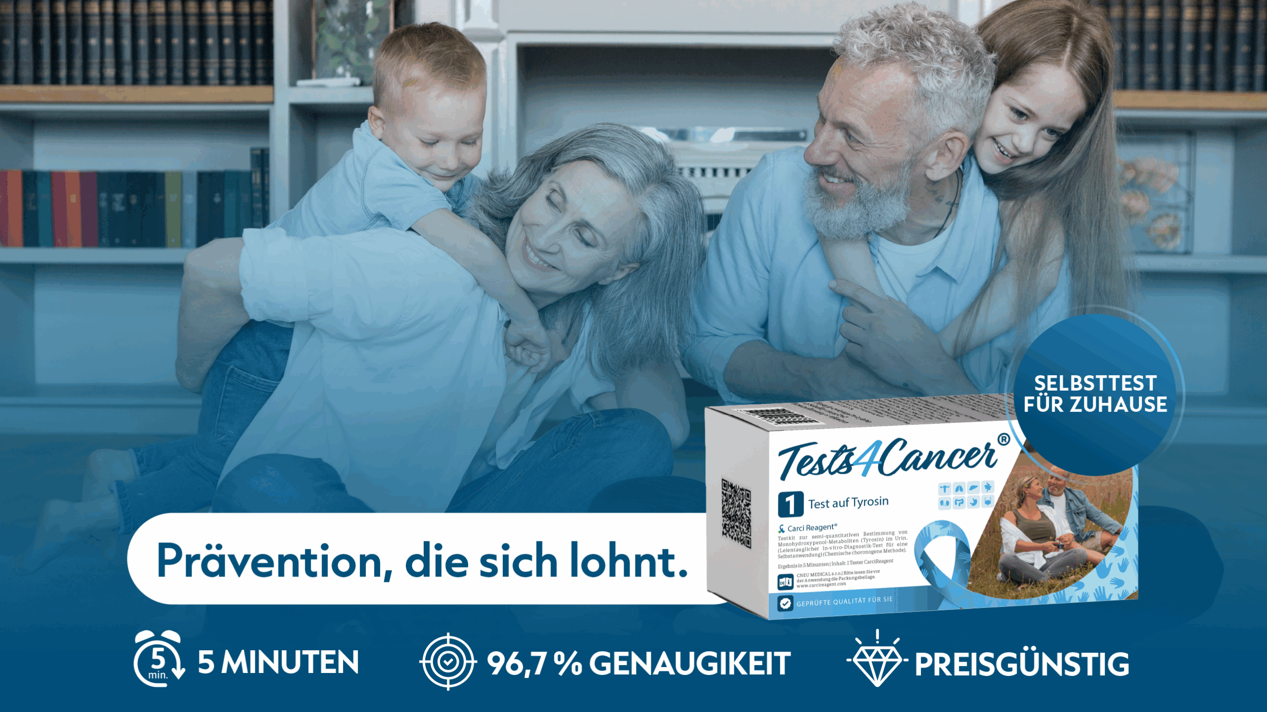 Früherkennung von Krebs – Selbsttestfür zuhause